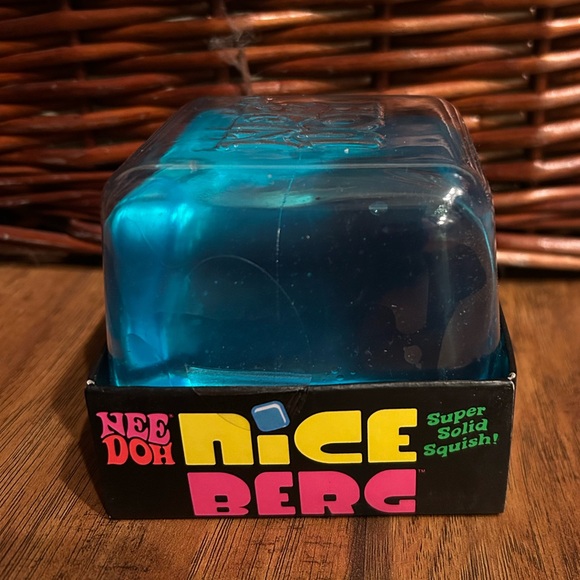 Nee Doh | Toys | Nee Doh Blue Nice Berg Squishy Fidget Tik Tok Famous ...